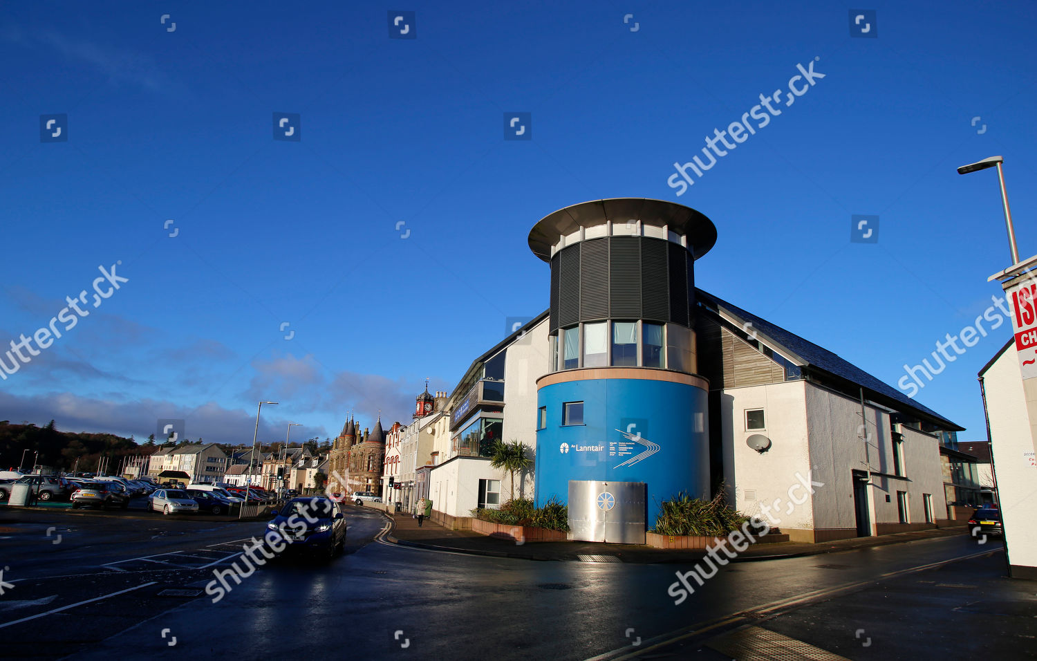 Town Centre Stornoway Editorial Stock Photo - Stock Image | Shutterstock