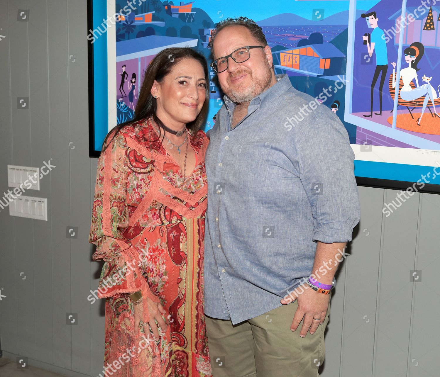 Frances Berman Vice Chairman Interscope Geffen Foto stock editorial ...