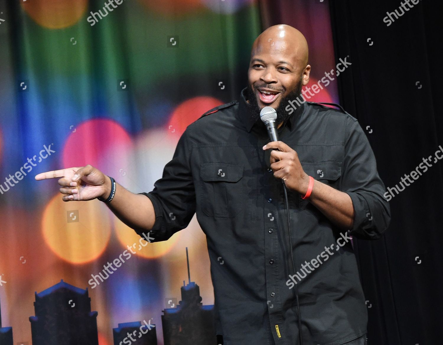 Roast Battle Comedian Mike James Editorial Stock Photo - Stock Image ...