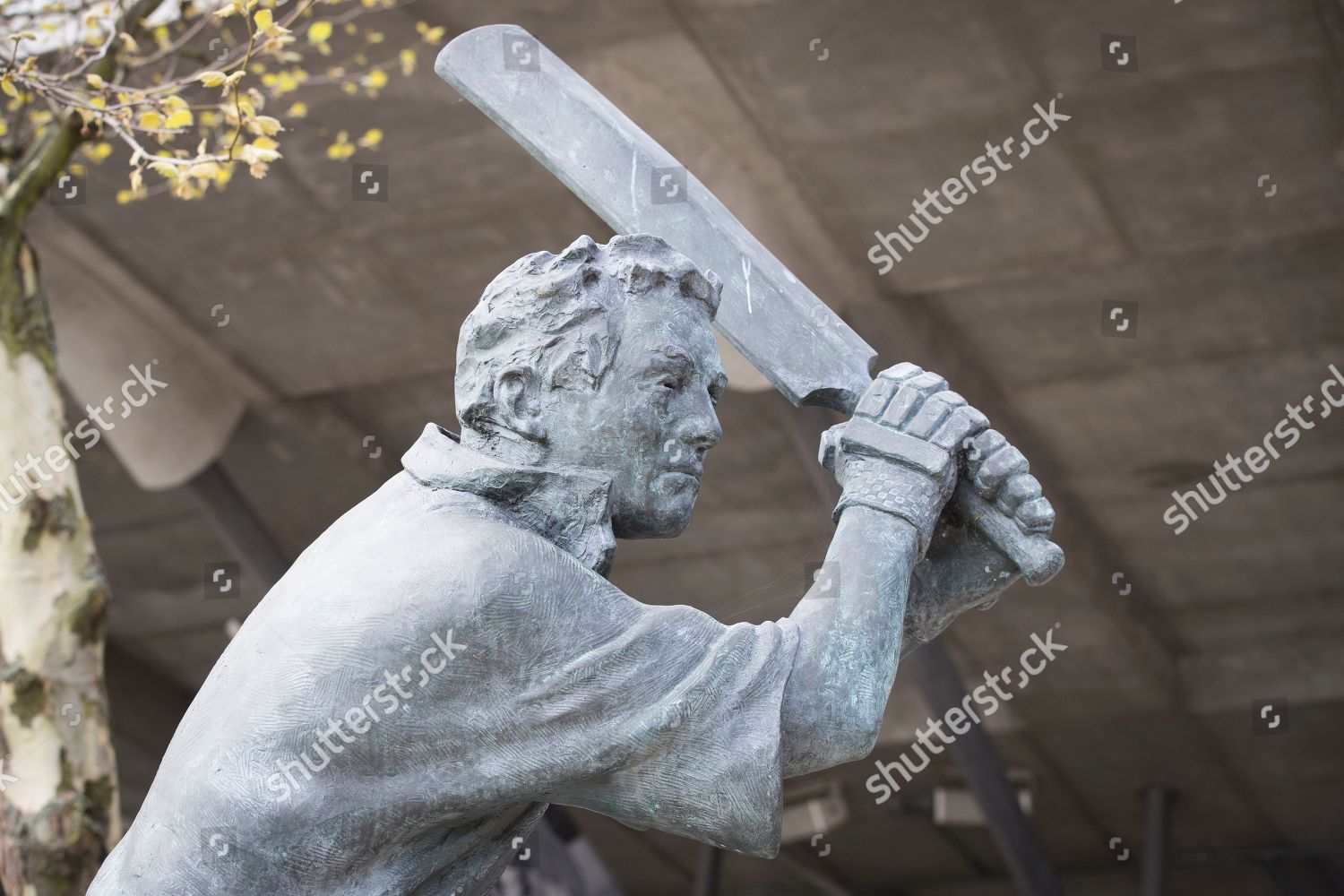 Batting Statue Front Compton Stand Lords Editorial Stock Photo - Stock ...