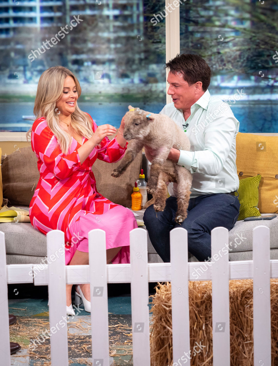 Emily Atack John Barrowman Editorial Stock Photo - Stock Image ...