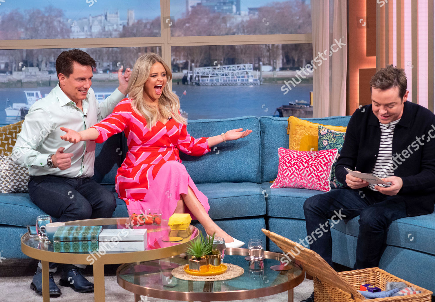 John Barrowman Emily Atack Stephen Mulhern Editorial Stock Photo ...