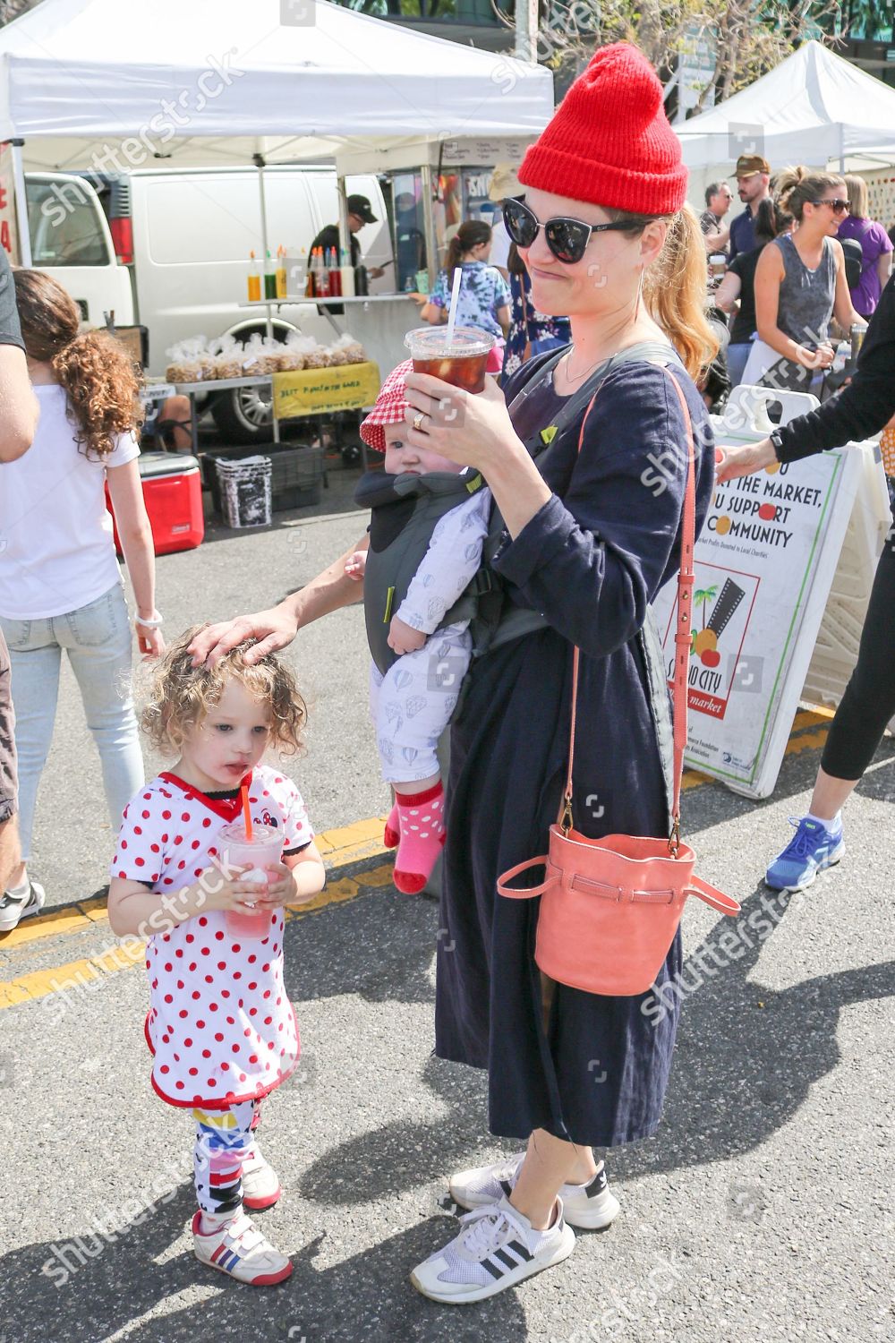 Erika Christensen Daughters Shane Polly Editorial Stock Photo - Stock ...