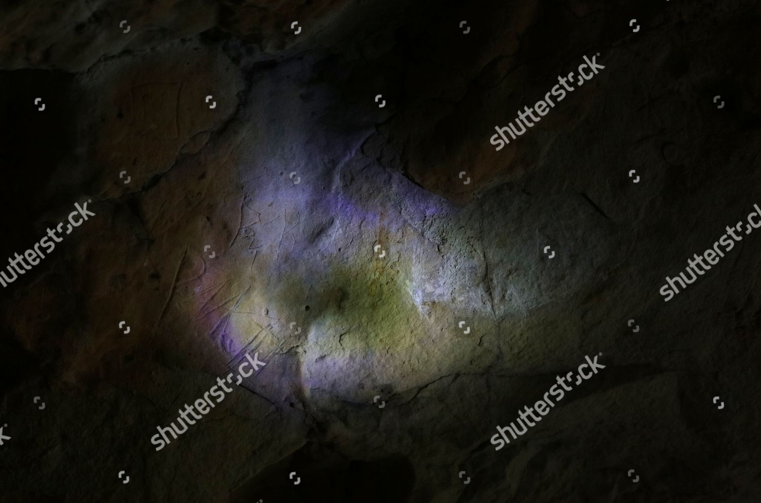 Witches Marks Robin Hood Cave Creswell Editorial Stock Photo - Stock ...