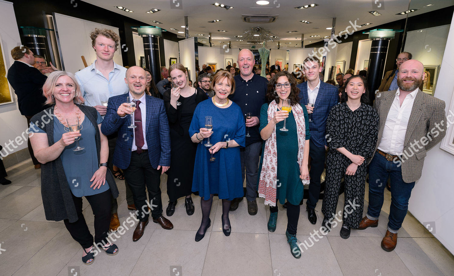 Duncan Shoosmith Centre Joan Bakewell Finalists Editorial Stock Photo ...