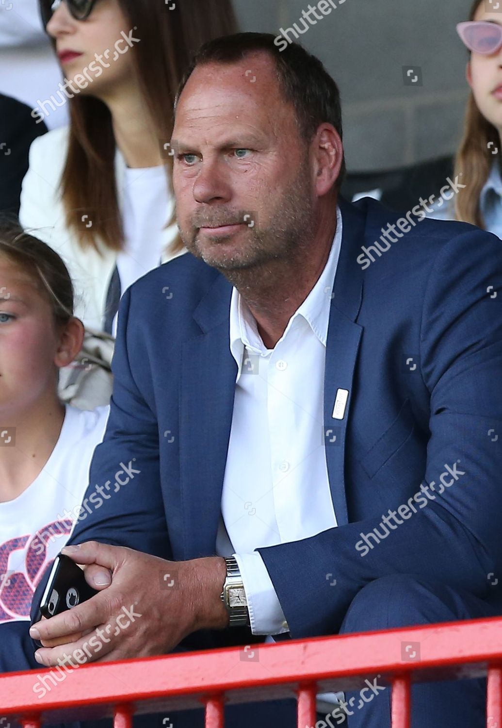 Notts County Owner Alan Hardy Watches Editorial Stock Photo - Stock ...