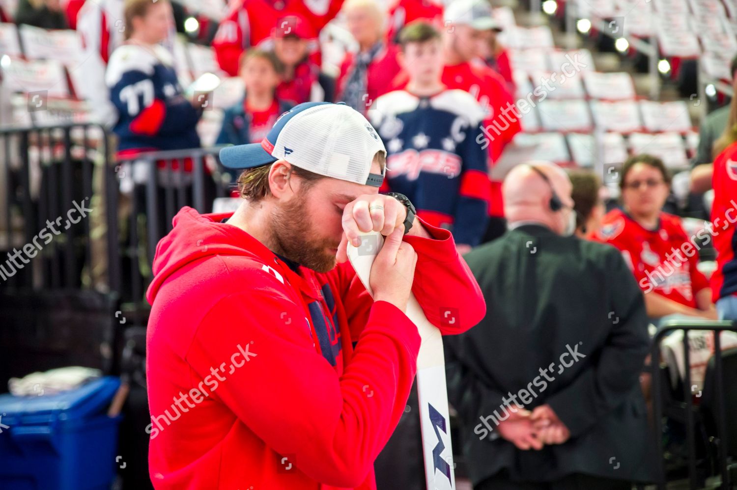 Braden Holtby 70 Does His Pregame Editorial Stock Photo - Stock Image ...
