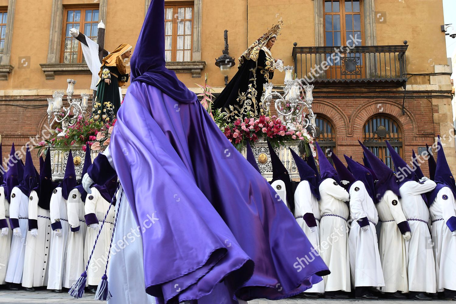 Penitents Brotherhood Jesus Divine Worker Attend Editorial Stock Photo ...