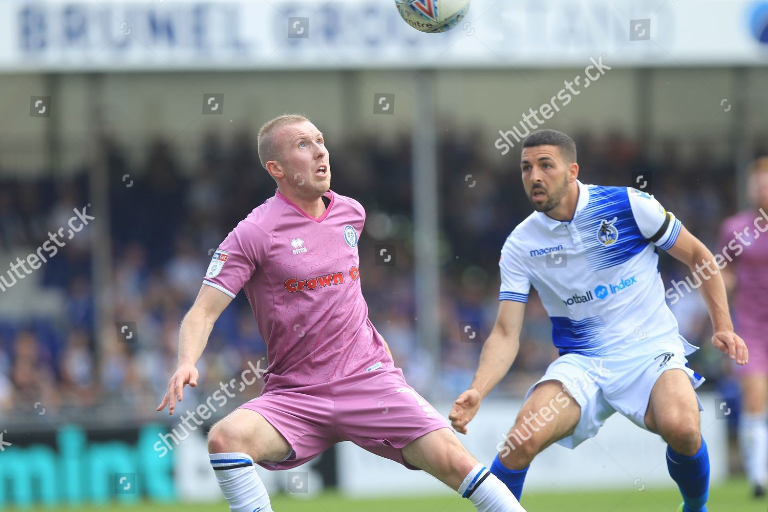 Stephen Dooley Wins Ball During Efl Editorial Stock Photo - Stock Image ...