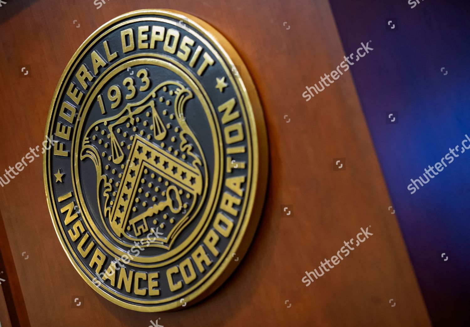Federal Deposit Insurance Corporation Logo Fdic Editorial Stock Photo ...