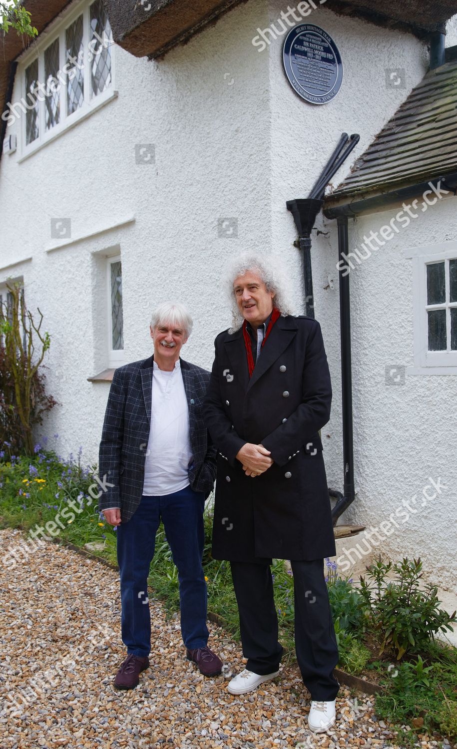 Brian May Unveils Plaque Sir Patricks Editorial Stock Photo - Stock ...