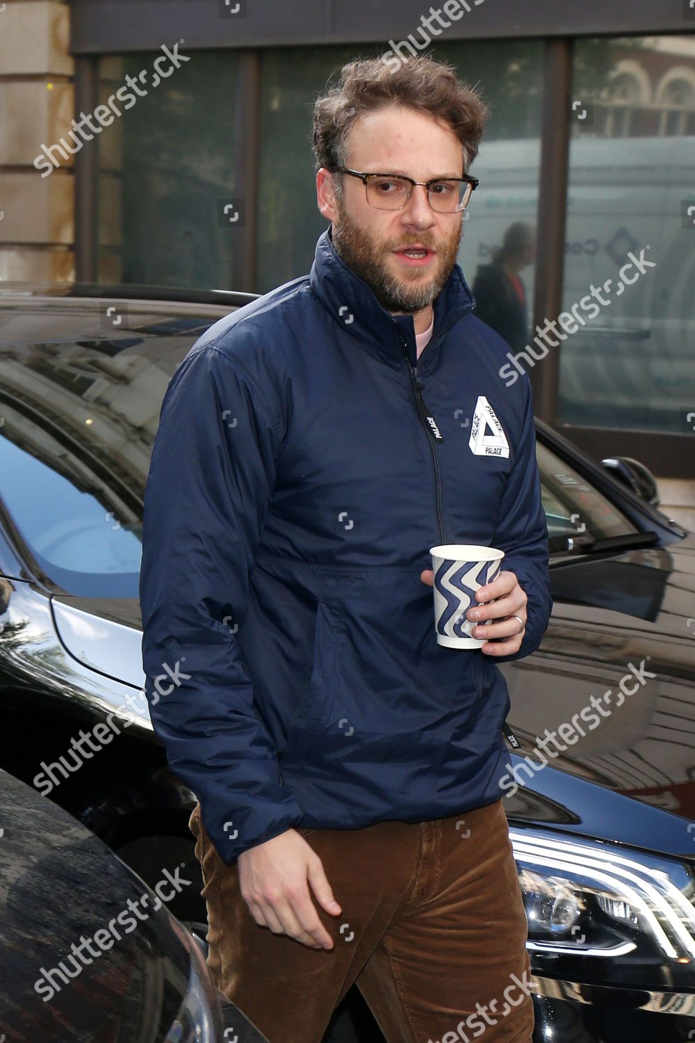 Seth Rogen Bbc Radio Studios Editorial Stock Photo - Stock Image ...