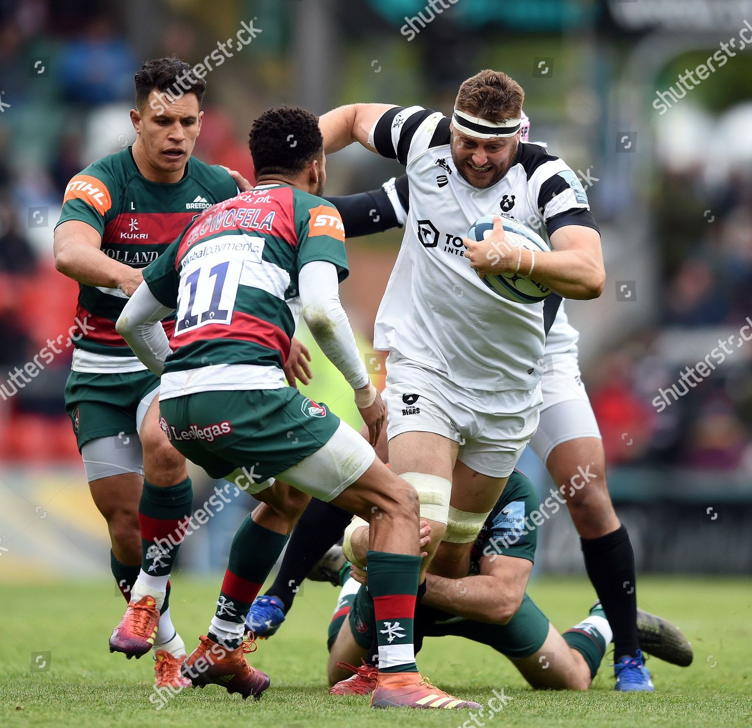 Nick Haining Bristol Bears Takes On Editorial Stock Photo - Stock Image ...