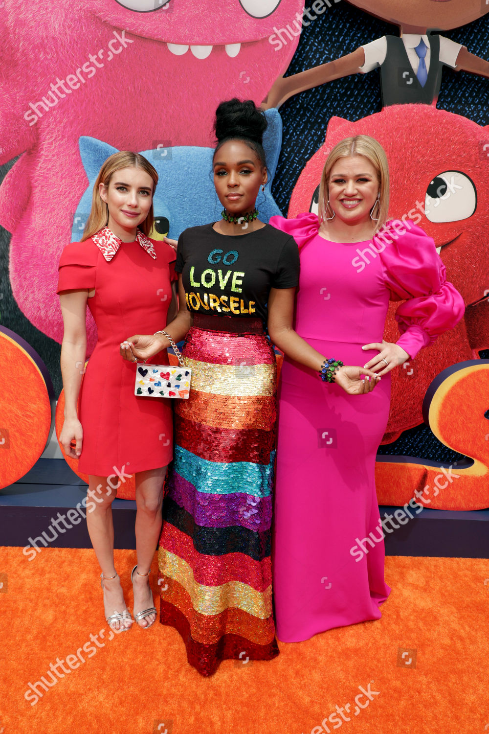 Emma Roberts Janelle Monae Kelly Clarkson Editorial Stock Photo - Stock ...