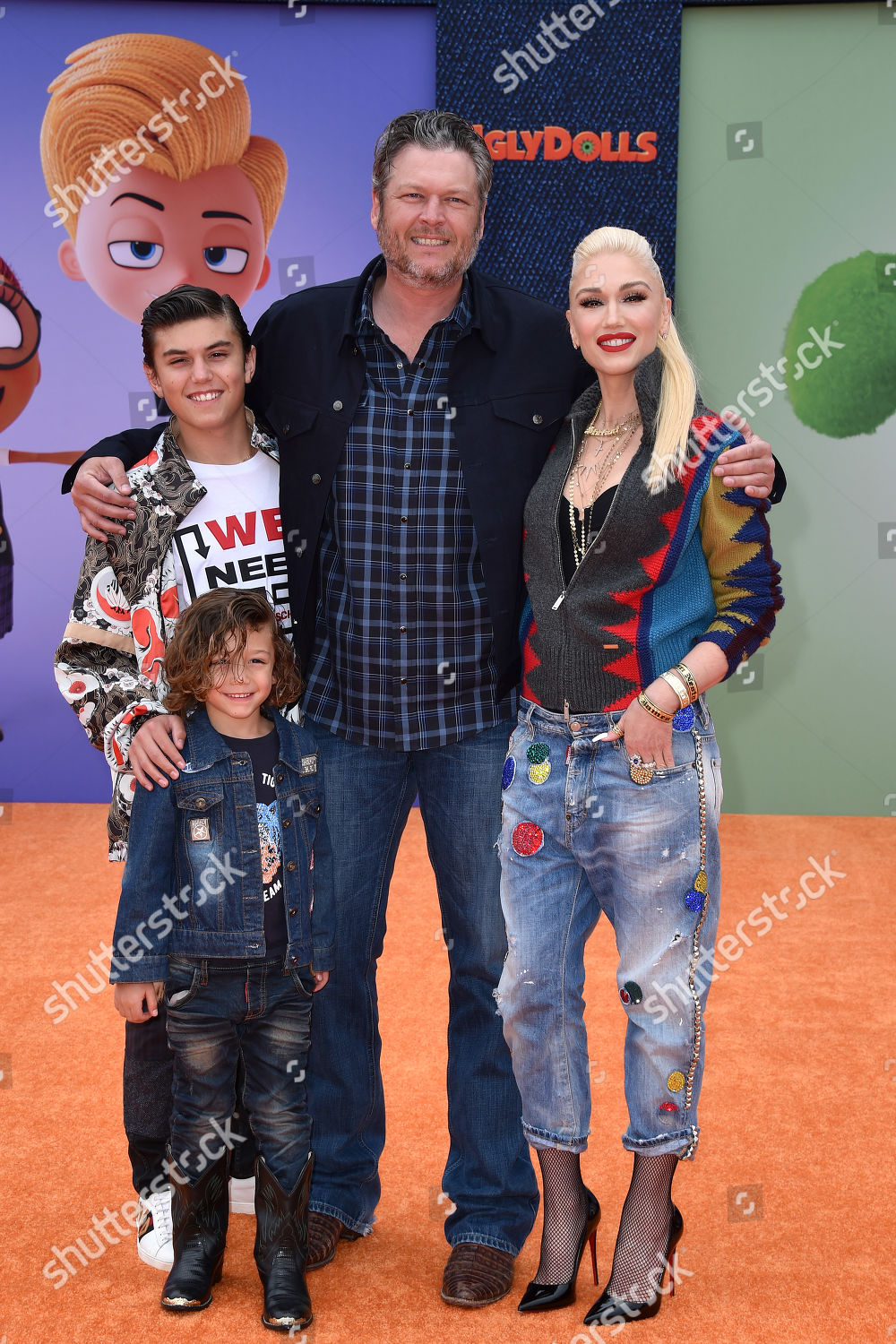 Kingston Rossdale Apollo Rossdale Blake Shelton Editorial Stock Photo ...