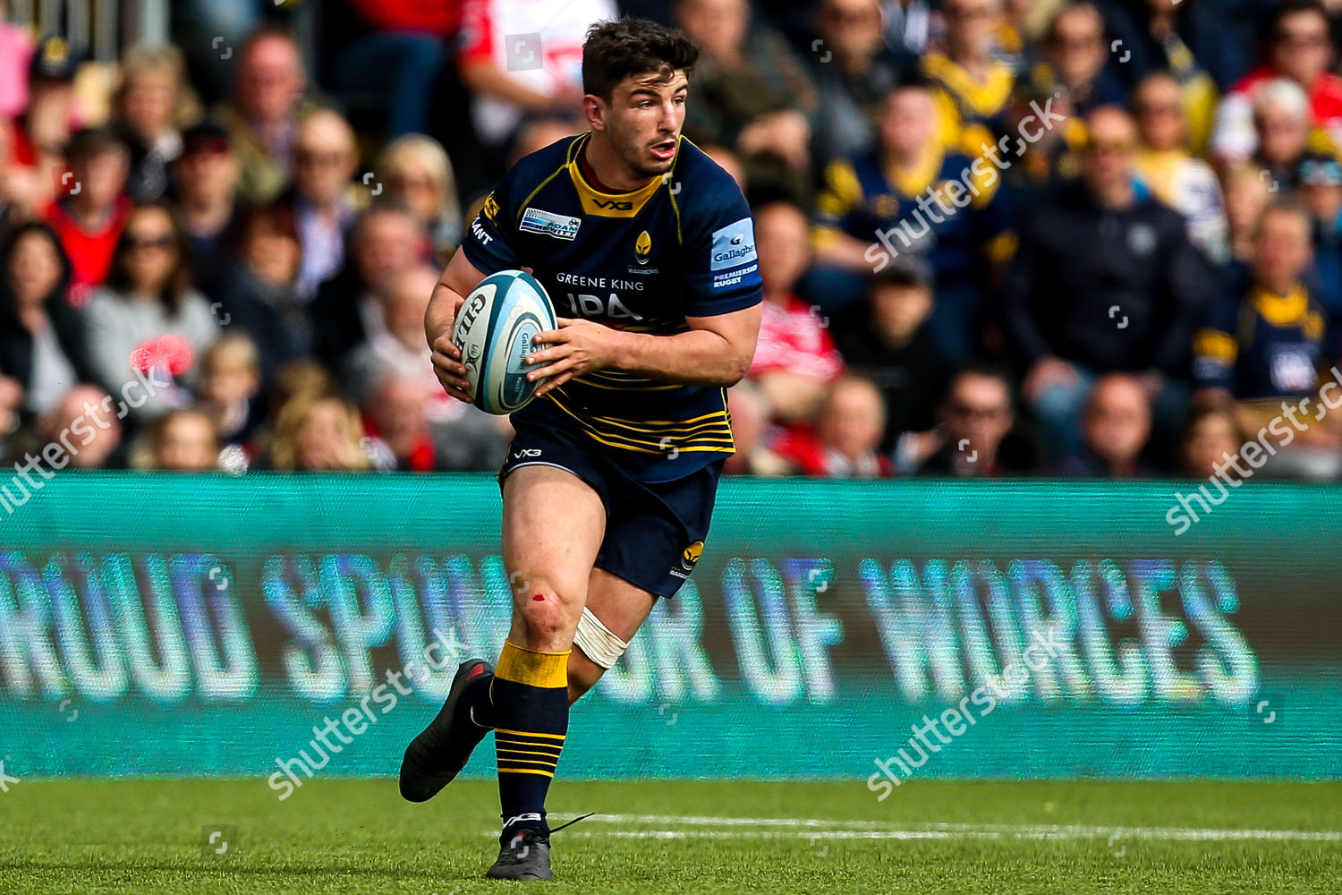 Sam Lewis Worcester Warriors Editorial Stock Photo - Stock Image ...