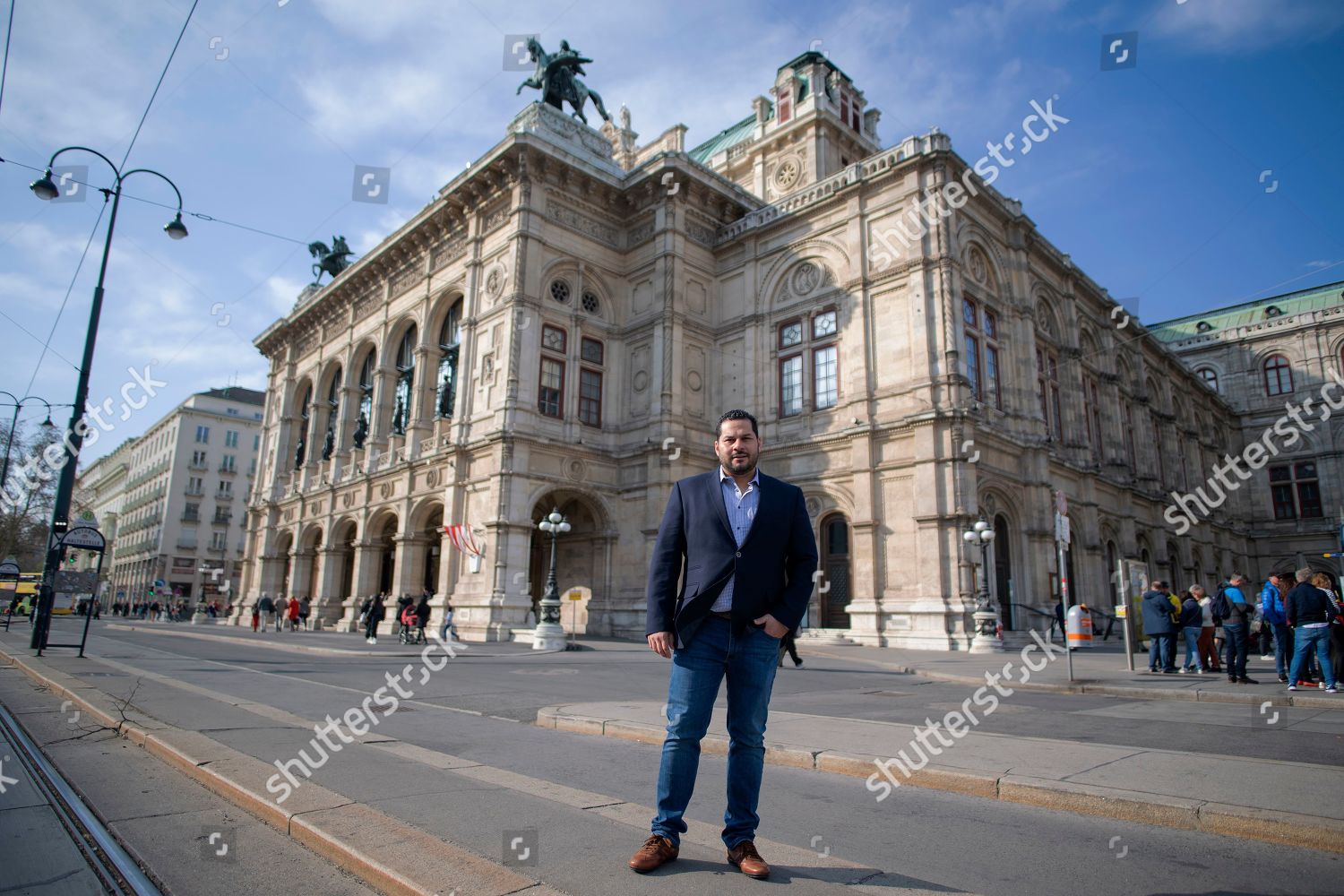 Mexican Opera Singer Carlos Osuna Poses Editorial Stock Photo - Stock ...