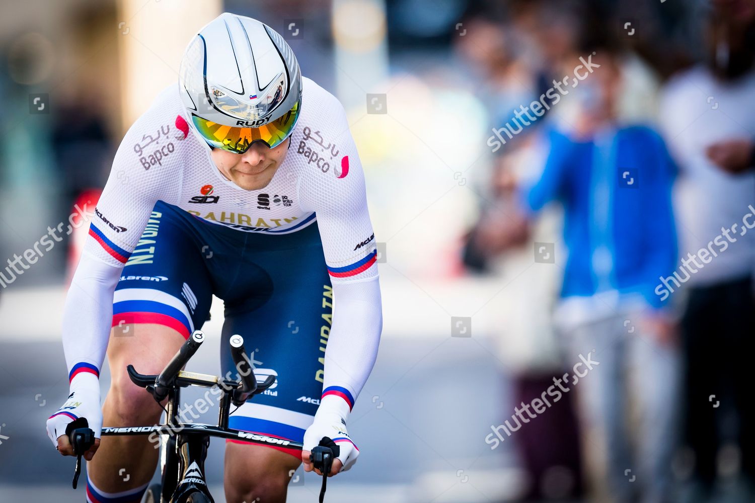 Jan Tratnik Slovenia Team Bahrainmerida Winner Editorial Stock Photo ...