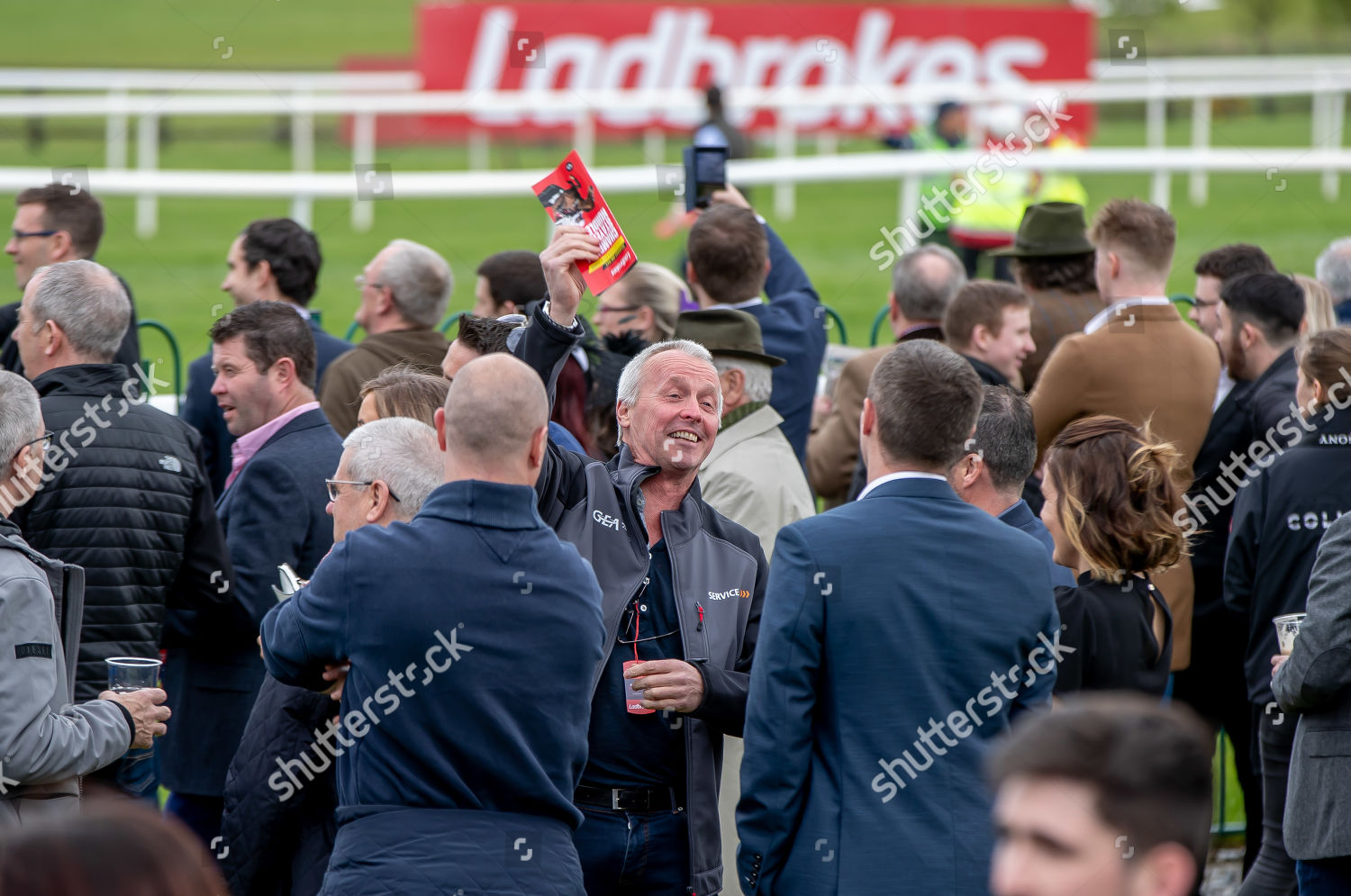 Punter Celebrates Win Editorial Stock Photo - Stock Image | Shutterstock