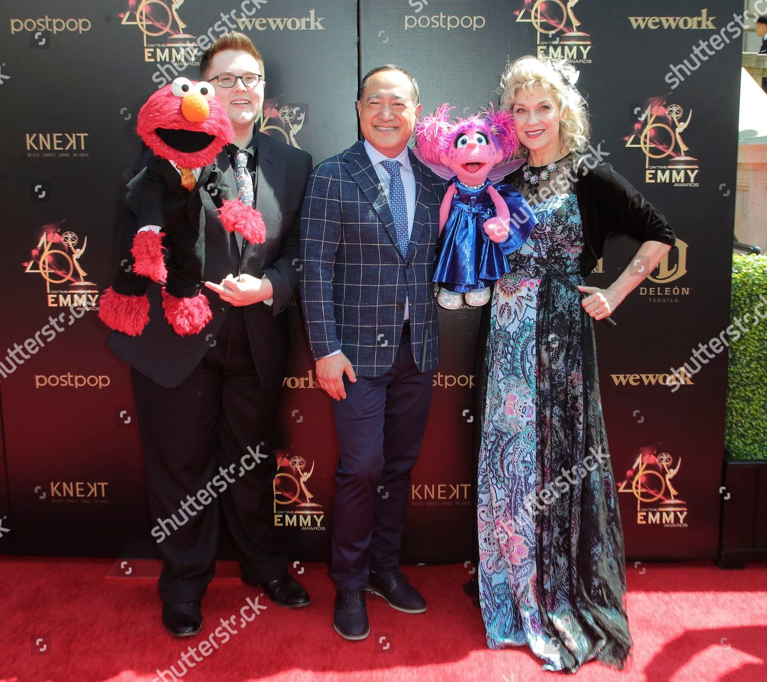 Elmo Abby Cast Sesame Street Editorial Stock Photo - Stock Image ...