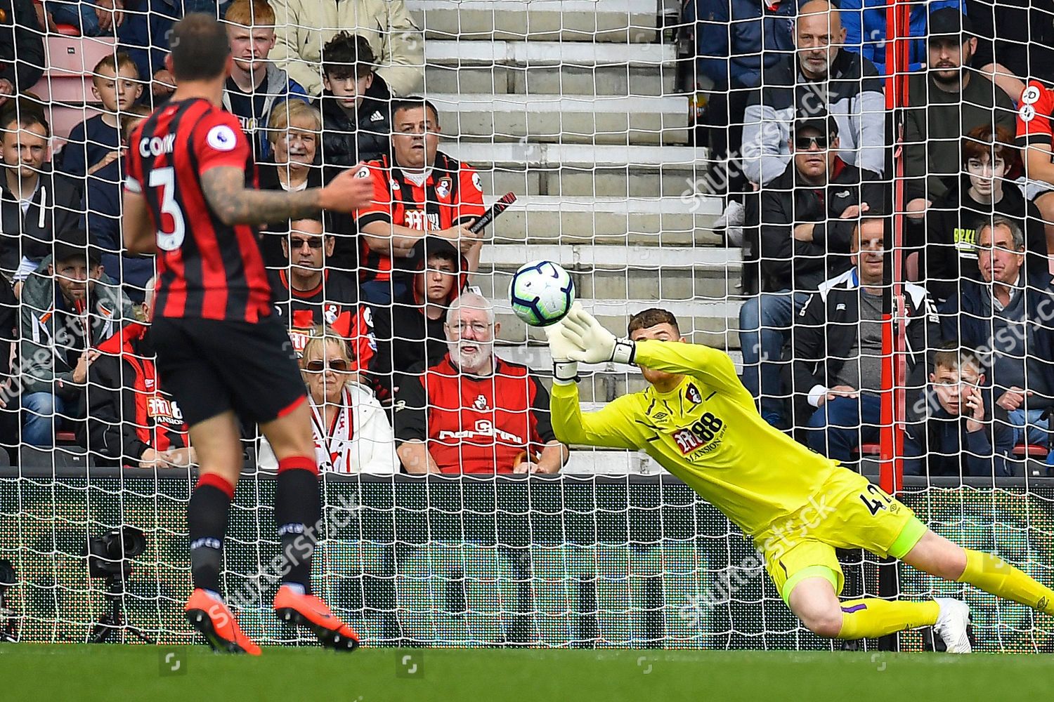 Good Save Mark Travers Afc Bournemouth Editorial Stock Photo - Stock ...