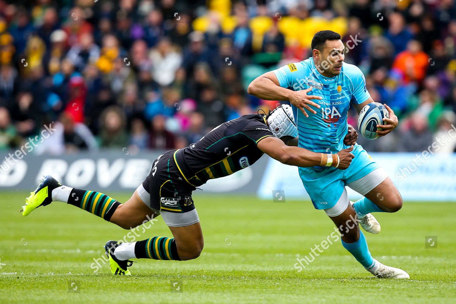 Ben Worcester Warriors Takes On Luther Editorial Stock Photo - Stock ...