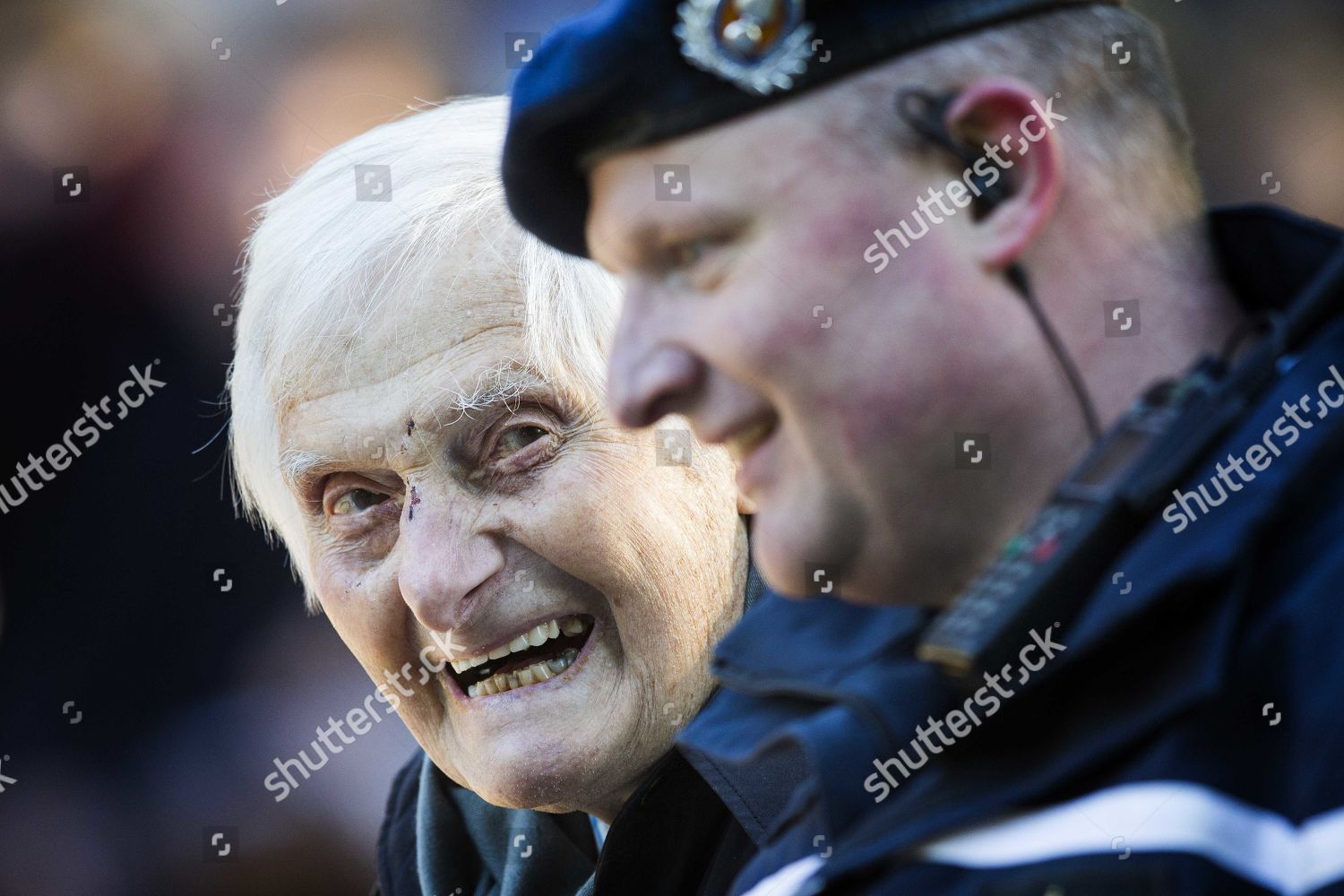 102yearold British Major Kenneth George Mayhew Editorial Stock Photo ...