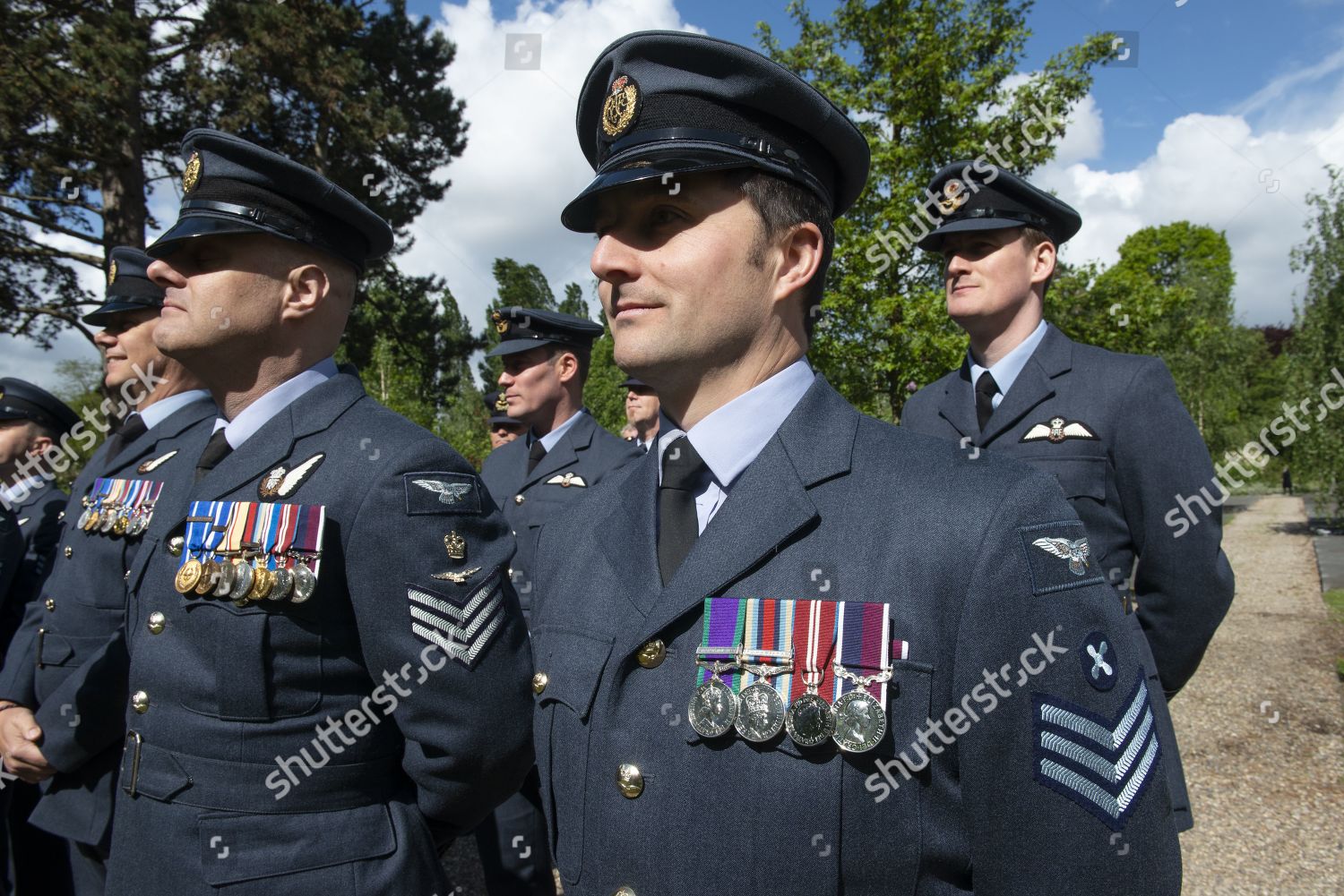 Royal Air Force Personnel Th Uk Editorial Stock Photo - Stock Image ...