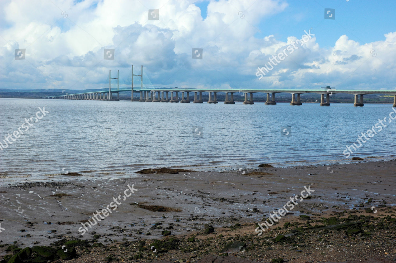 Severn Bridge 2nd Severn Crossing Severn Editorial Stock Photo - Stock ...