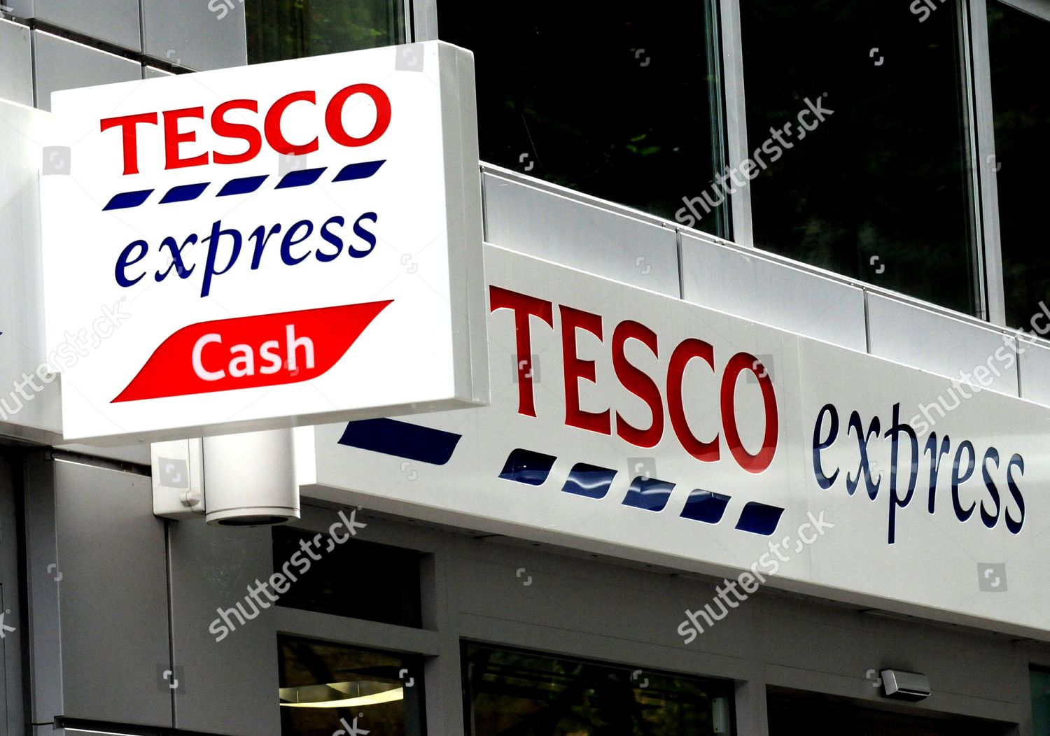 Tesco Express Sign London Britain Editorial Stock Photo - Stock Image ...