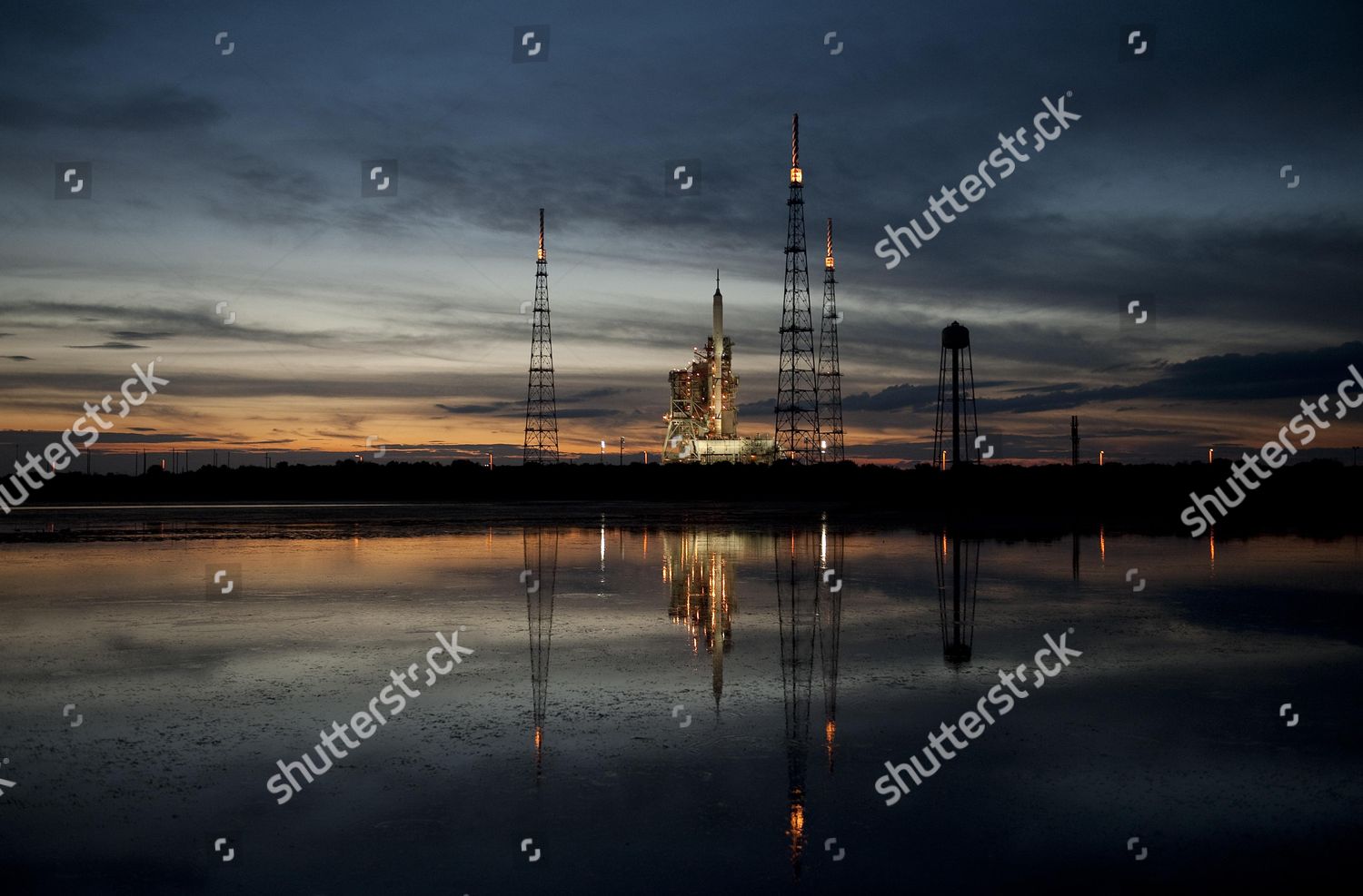 Nasas Ares Ix Rocket Seen On Editorial Stock Photo - Stock Image ...