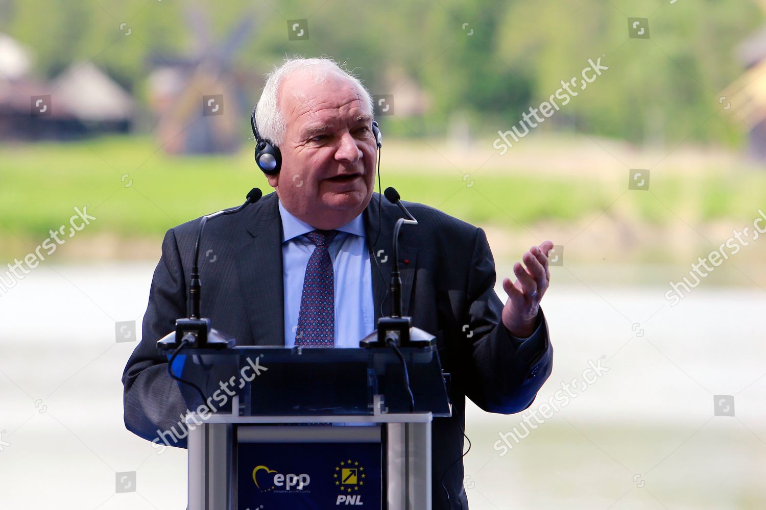Joseph Daul President Epp European Peoples Editorial Stock Photo ...