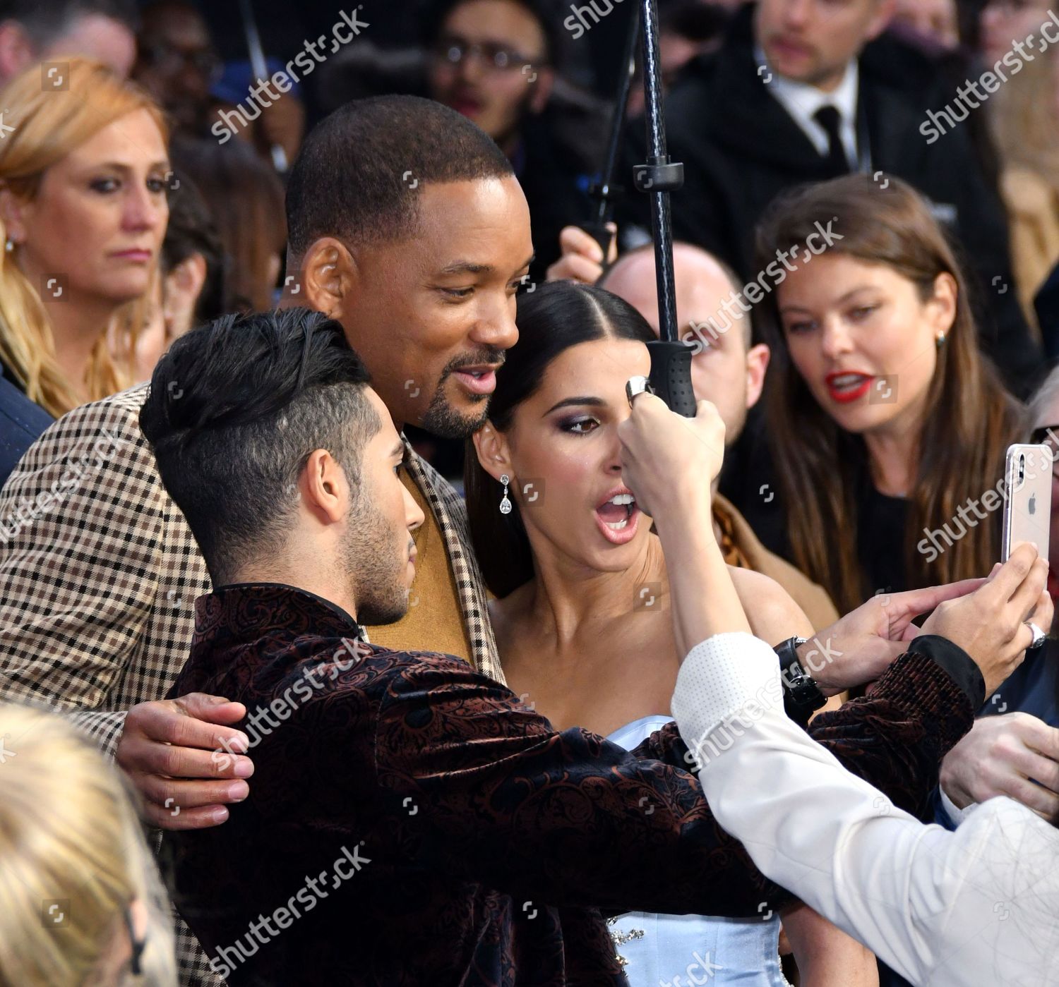 Mena Massoud Will Smith Naomi Scott Editorial Stock Photo - Stock Image | Shutterstock