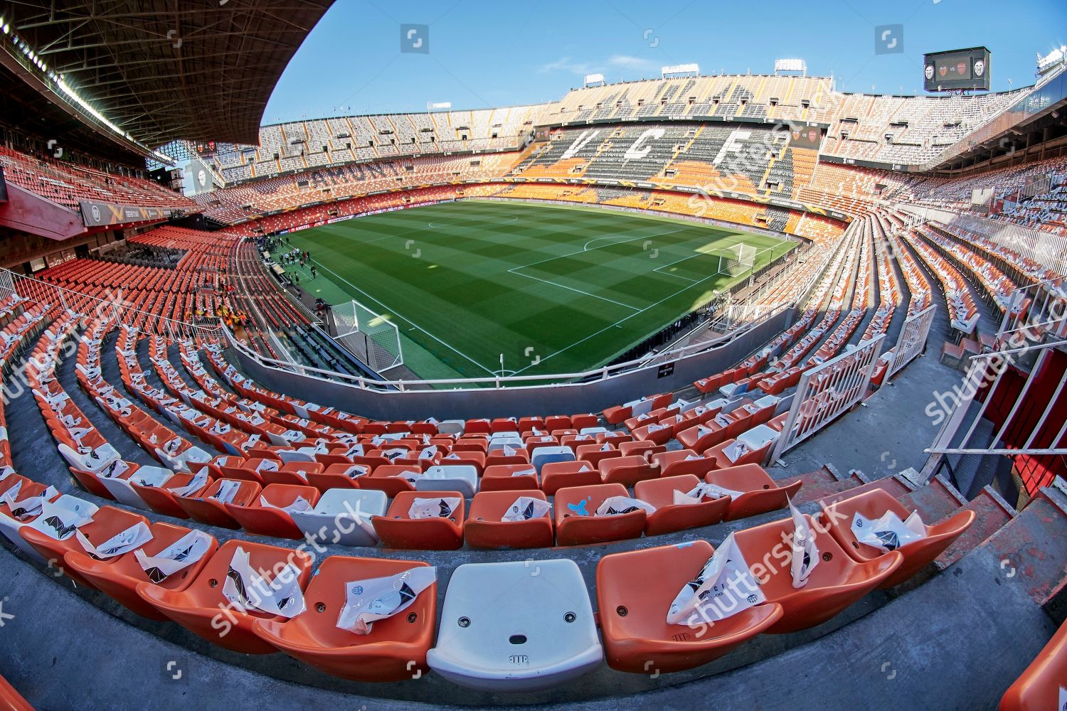 Mestalla Stadium General View Editorial Stock Photo - Stock Image ...