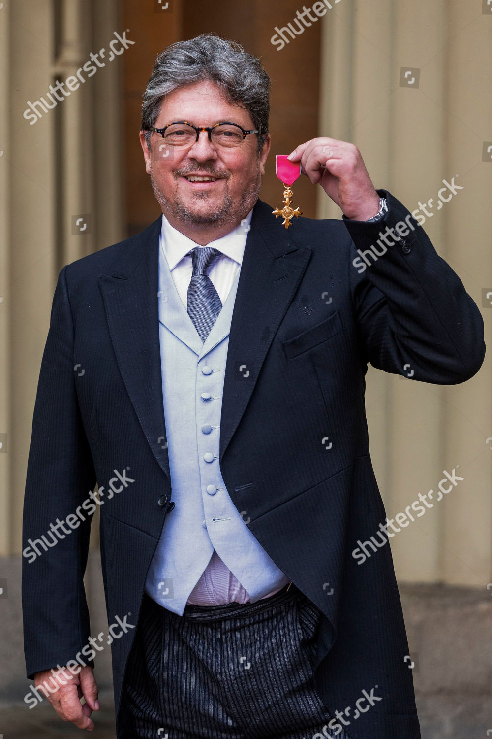 Rabbi Warren Elf Proudly Displays His Editorial Stock Photo - Stock ...