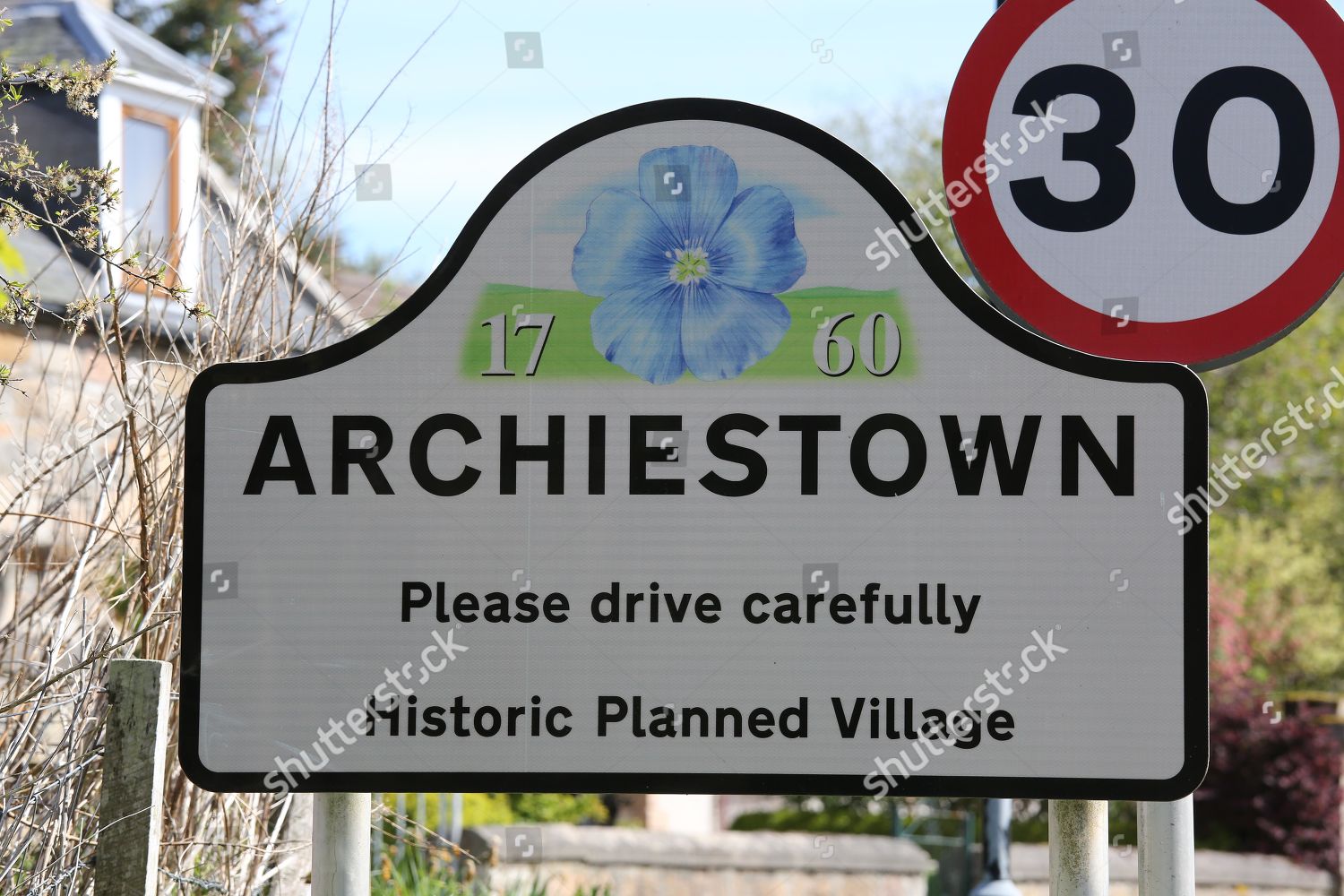 Archiestown Morayshire Editorial Stock Photo - Stock Image | Shutterstock