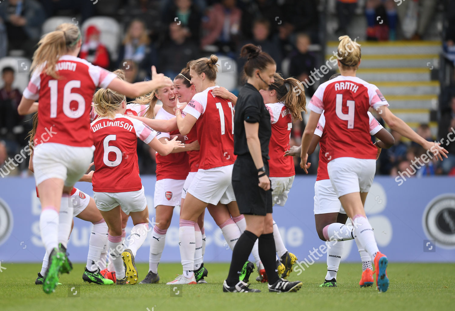 Emma Mitchell Arsenal Women Celebrates Her Editorial Stock Photo ...
