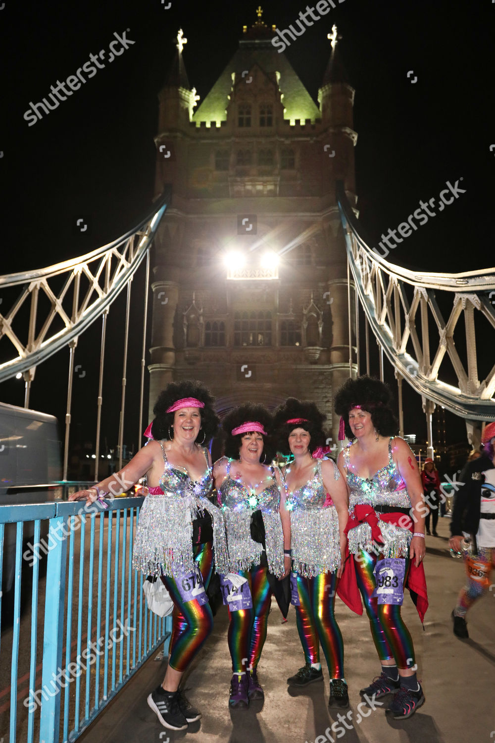 PARTICIPANTS WEARING BRAS ON TOWER BRIDGE Editorial Stock Photo - Stock ...