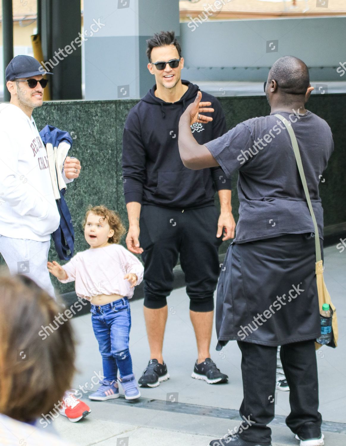 Jason Landau Cheyenne Jackson Editorial Stock Photo - Stock Image ...