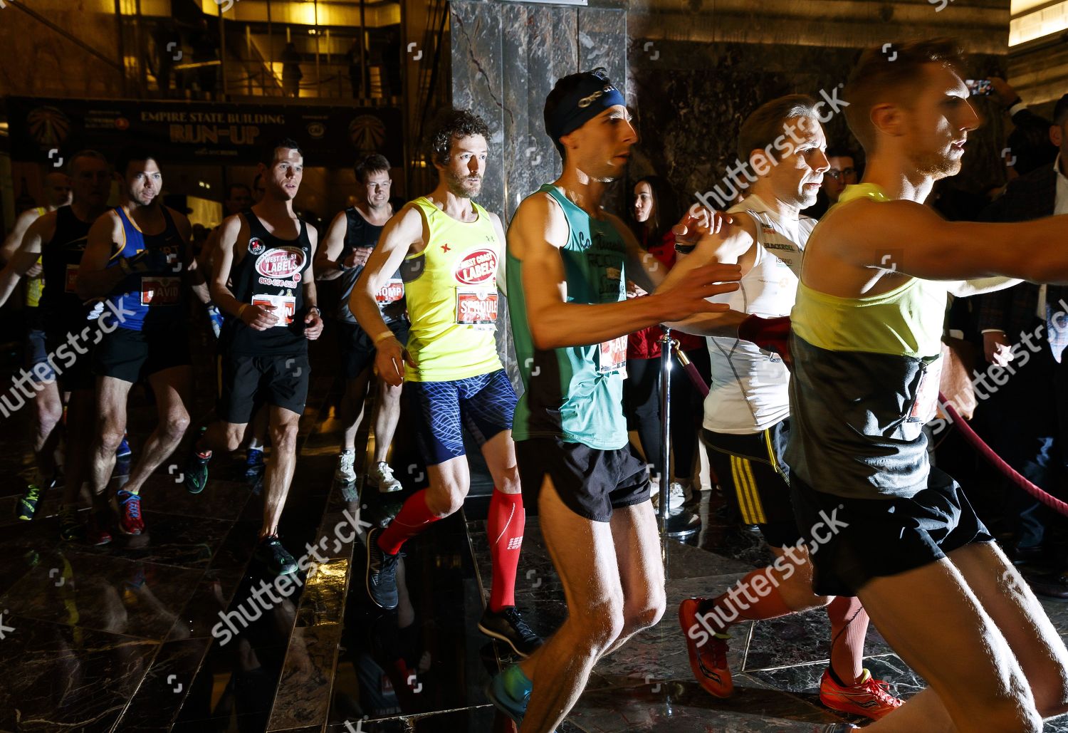 Runners Jockey Position After Leaving Starting Editorial Stock Photo ...