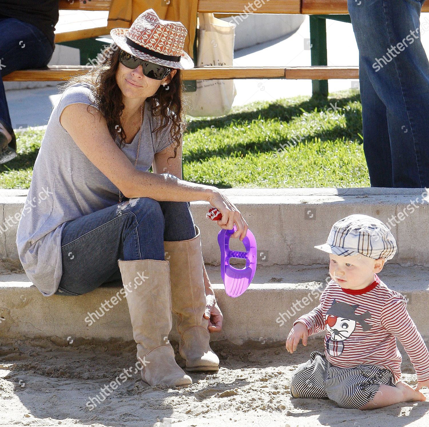Minnie Driver Son Henry Story Driver Editorial Stock Photo - Stock ...