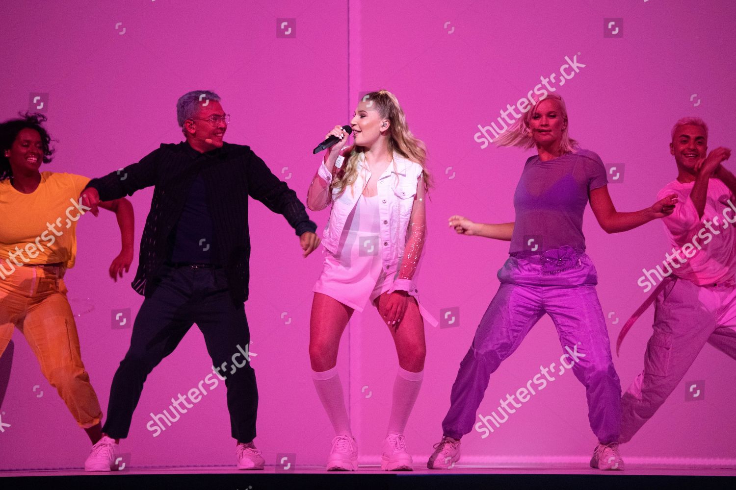 Michela Pace Malta Performs Editorial Stock Photo - Stock Image ...