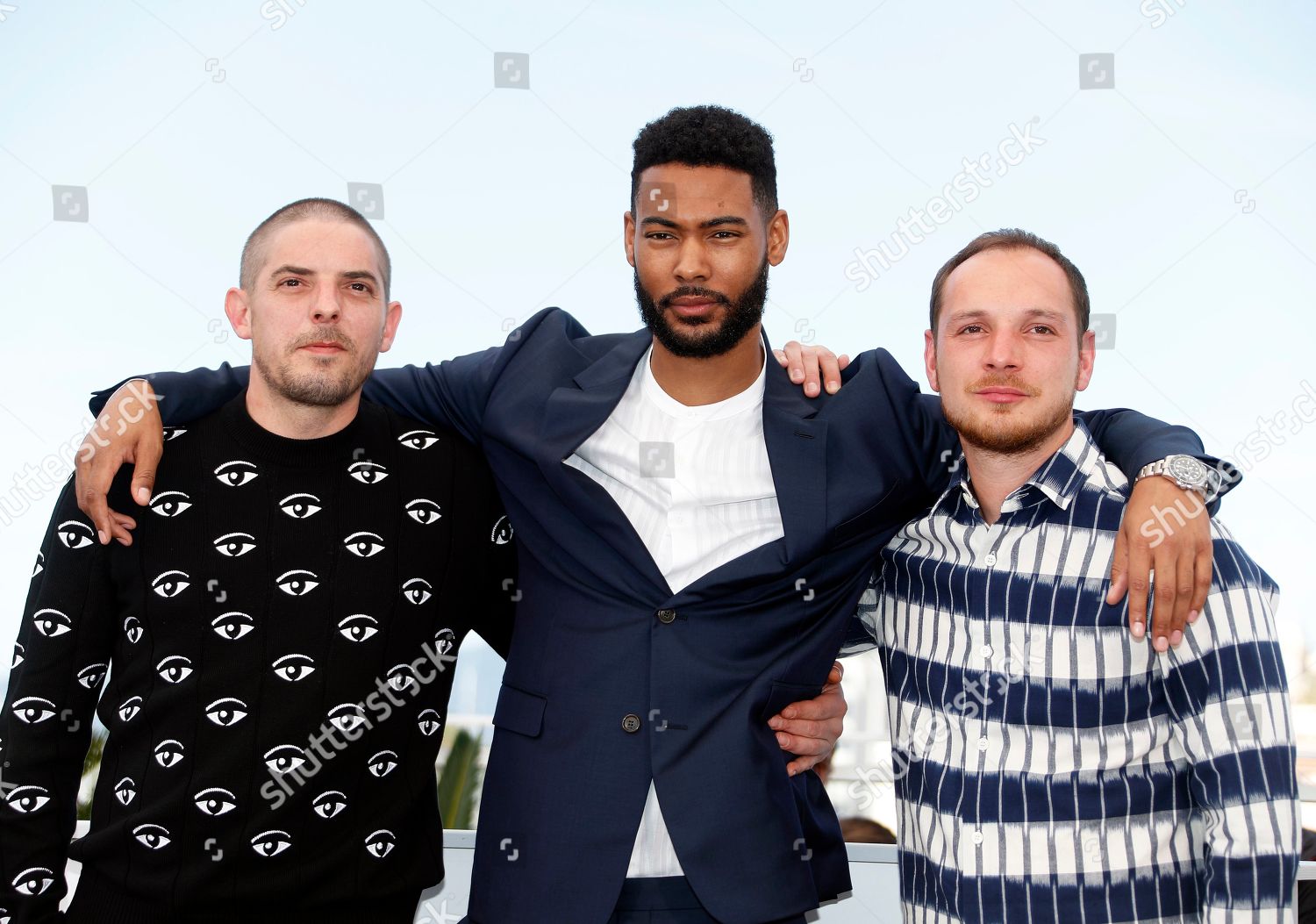 Damien Bonnard Djibril Zonga Alexis Manenti Editorial Stock Photo ...