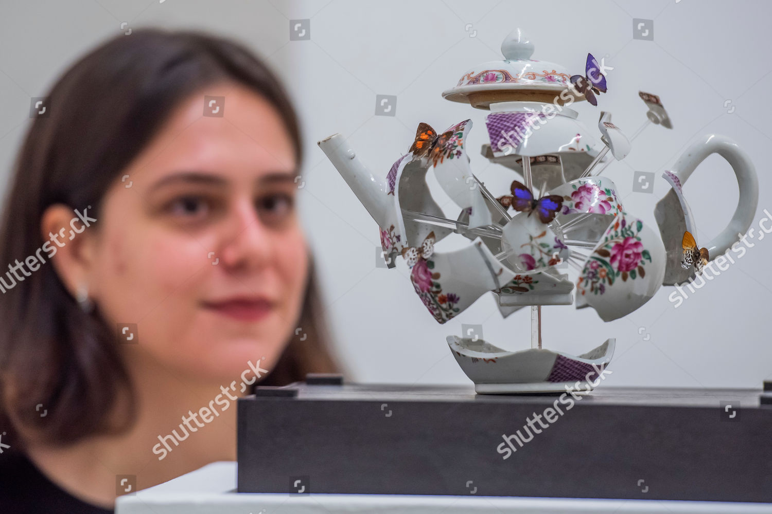 DECONSTRUCTED TEAPOT BUTTERFLIES BY BOURKE DE Editorial Stock Photo ...