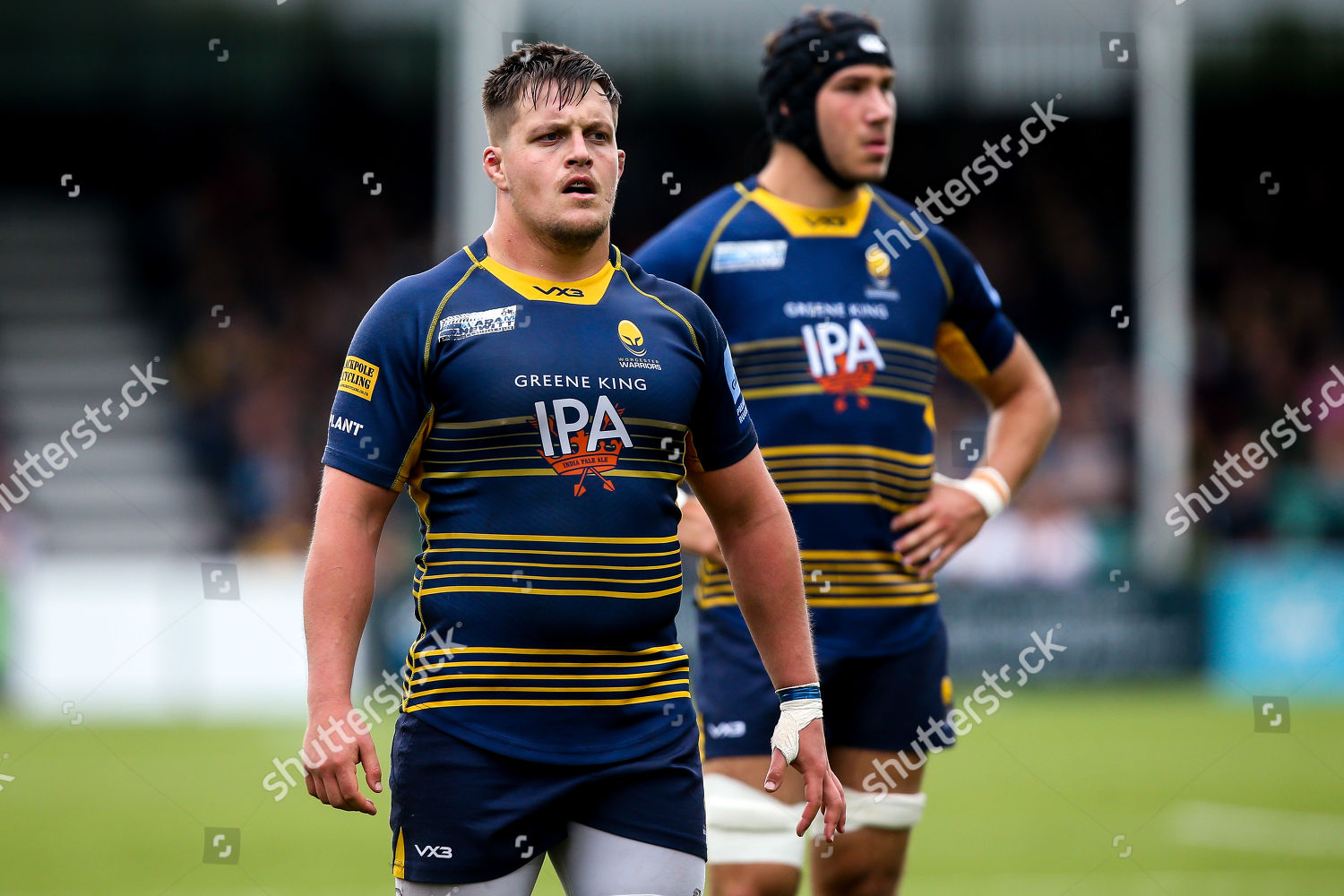 Nick Schonert Worcester Warriors Andrew Kitchener Editorial Stock Photo ...