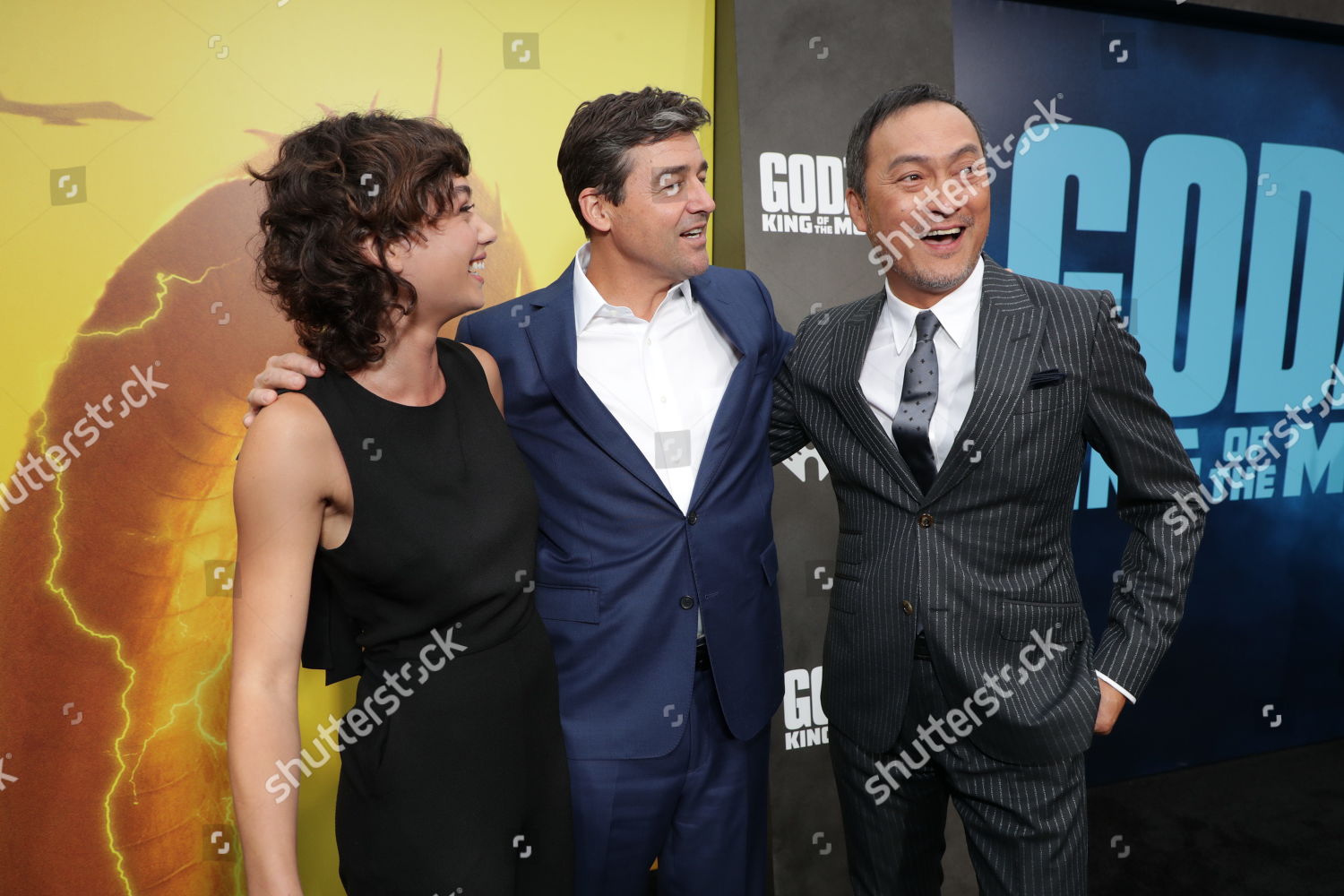 Sydney Chandler Kyle Chandler Ken Watanabe Editorial Stock Photo ...