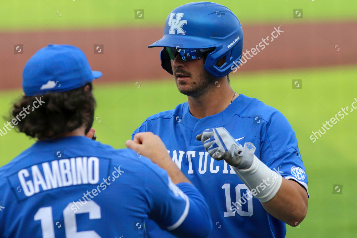Kentuckys Dalton Reed High Fives Will Editorial Stock Photo - Stock ...
