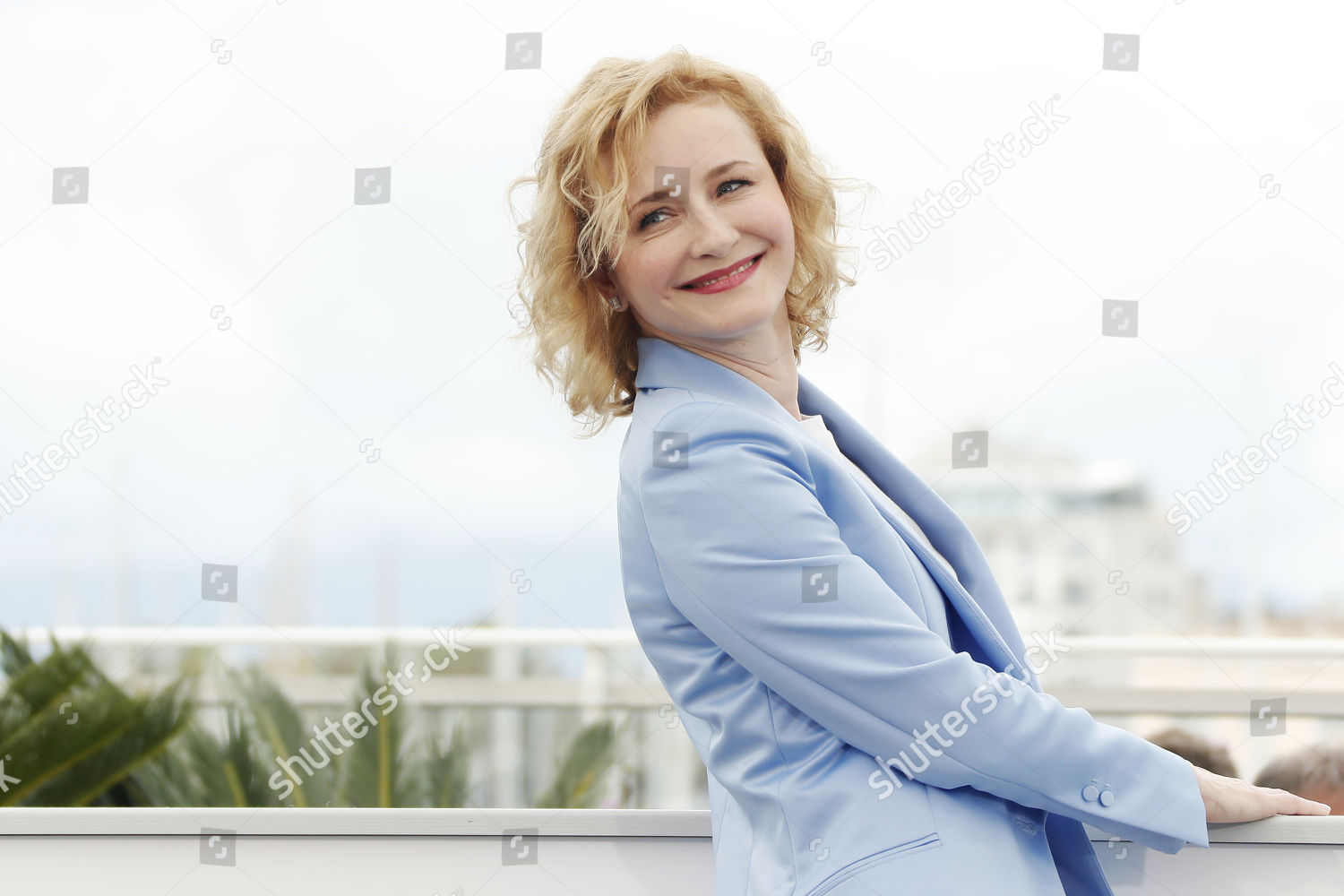Romanian Actress Rodica Lazar Poses During Redaktionelles Stockfoto ...