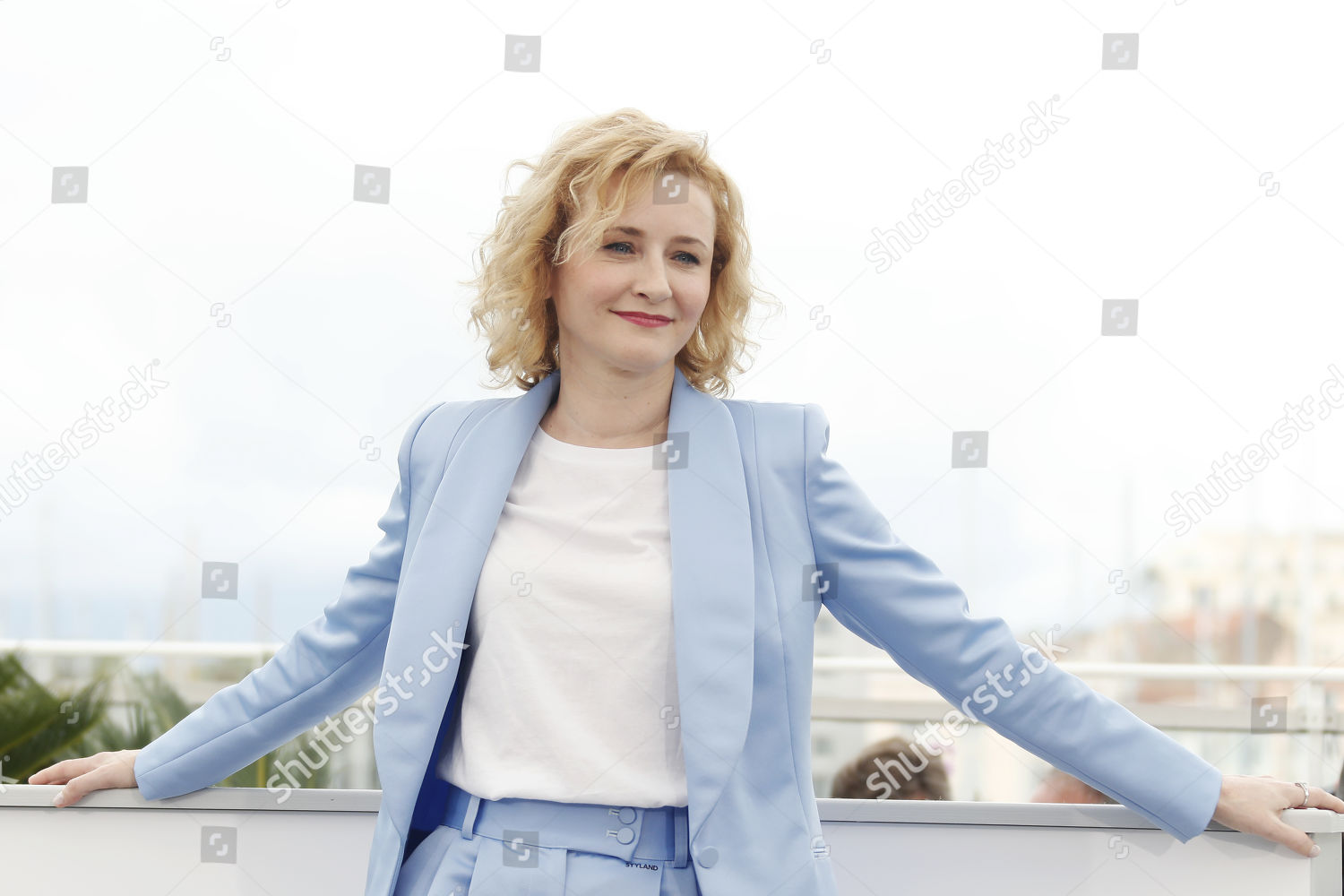 Romanian Actress Rodica Lazar Poses During Editorial Stock Photo ...
