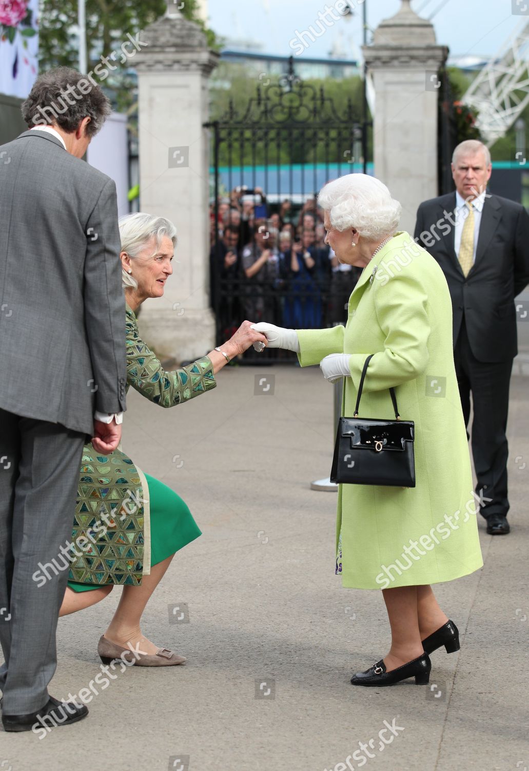 QUEEN ELIZABETH II ARRIVES RHS CHELSEA Editorial Stock Photo - Stock ...